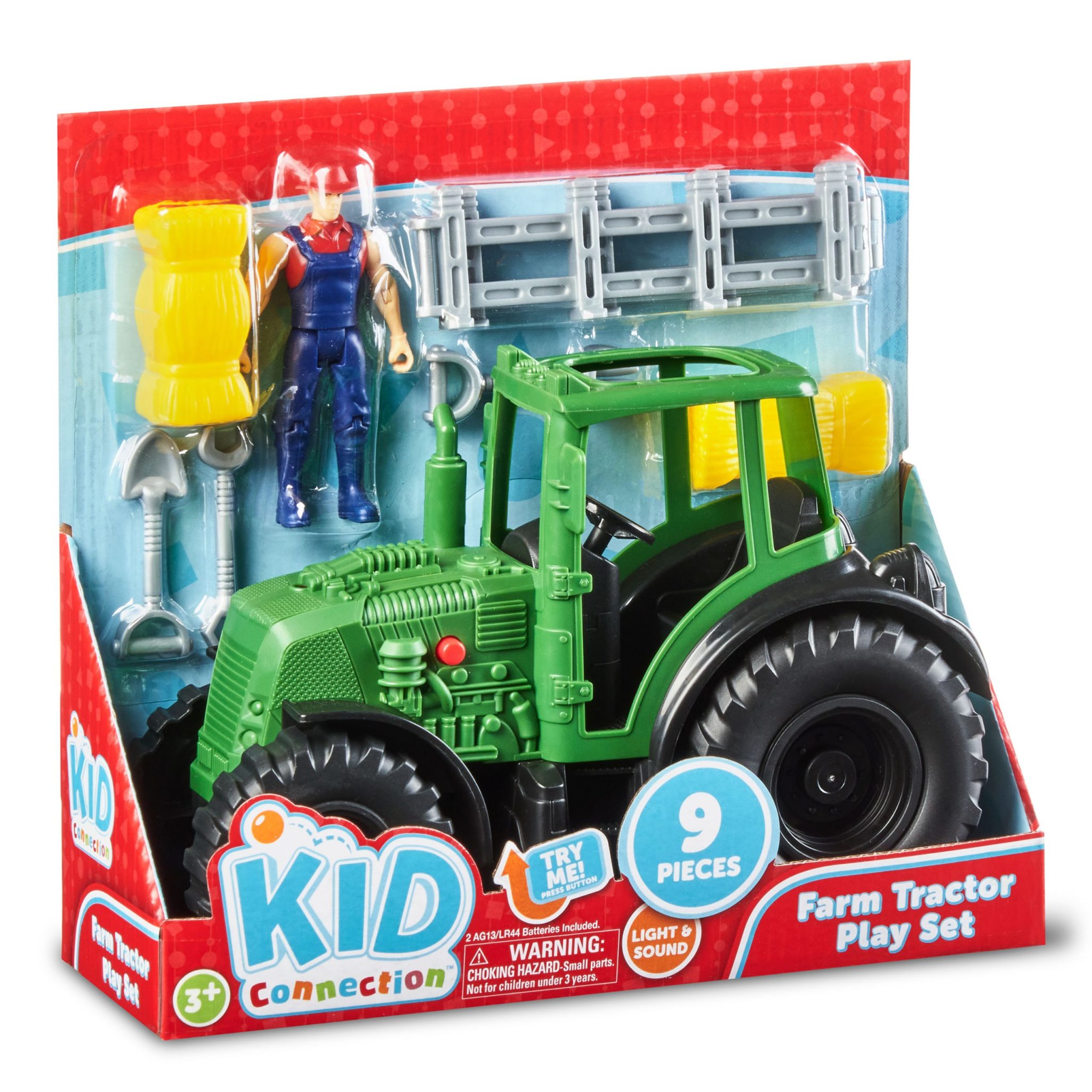 Kid Connection Farm Tractor Play Set, 9 Pieces – Shop876kids