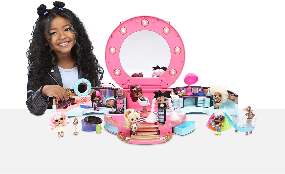 L.O.L. Surprise! Hair Salon Playset with 50 Surprises and Exclusive JK ...