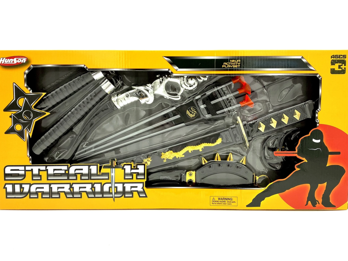 Hunson Stealth Warrior Ninja PlaySet – Shop876kids