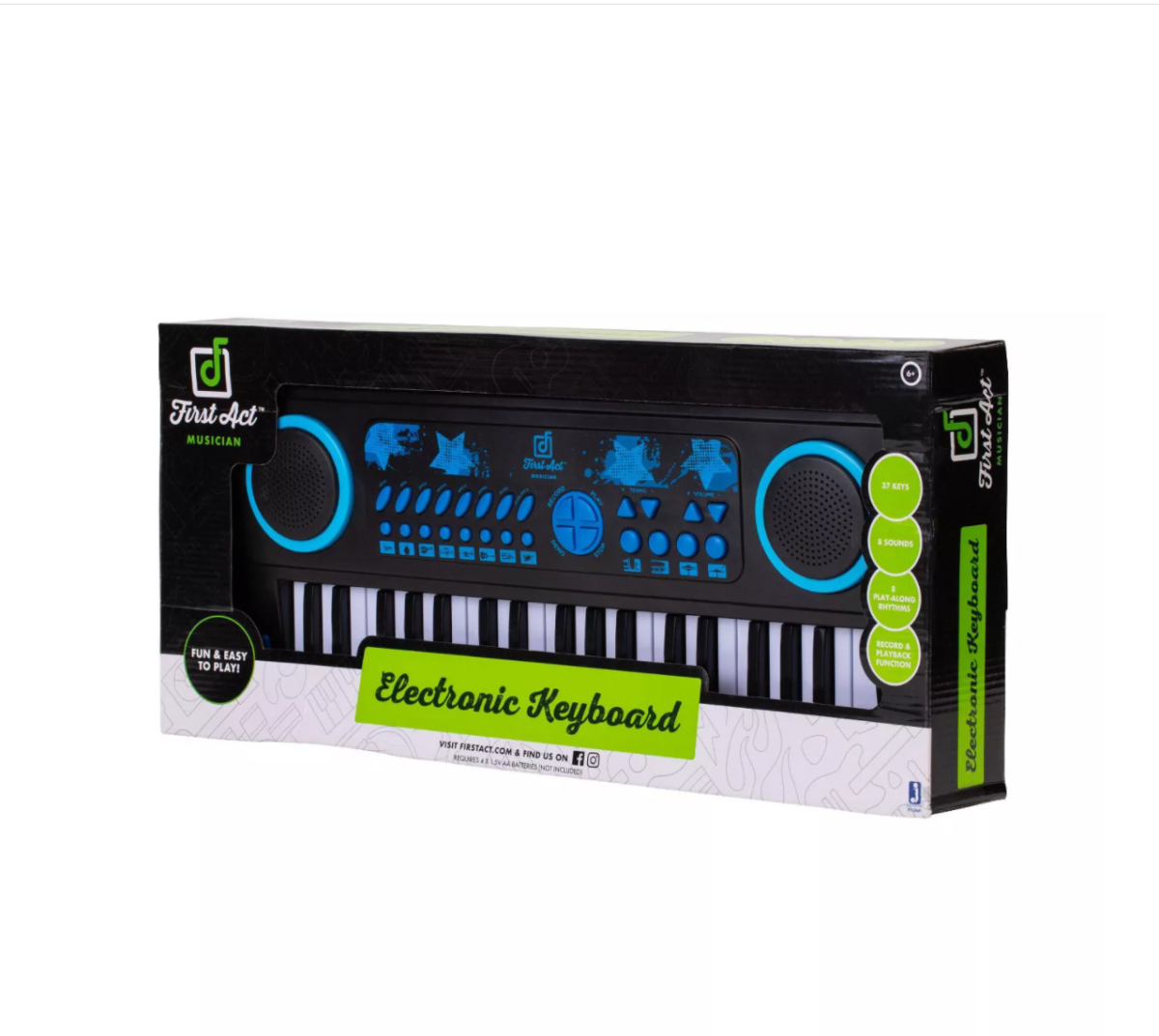 First Act Discovery – Electronic Keyboard – Blue Stars – Shop876kids