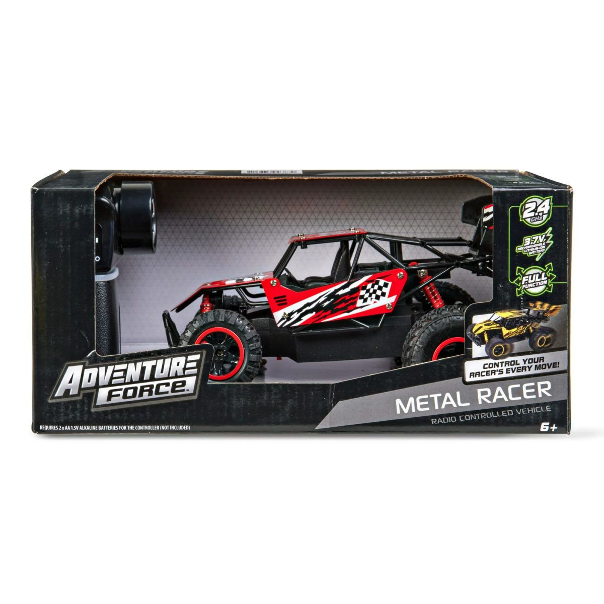 Adventure Force Metal Racer Radio Controlled Vehicle, Red – Shop876kids