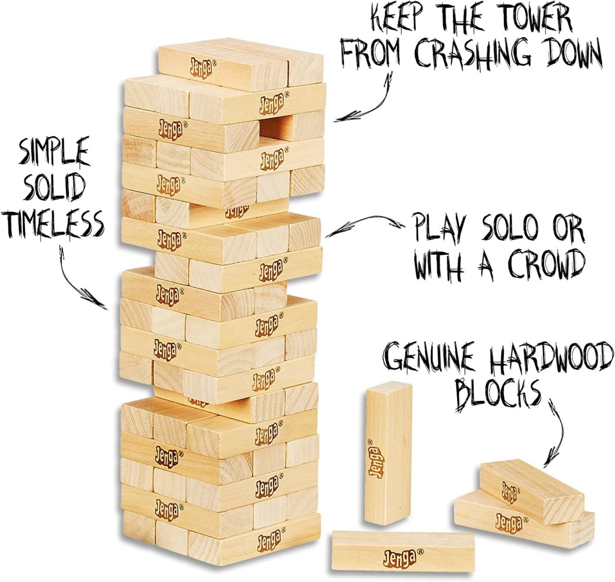 Hasbro Gaming: Jenga Classic Game – Shop876kids