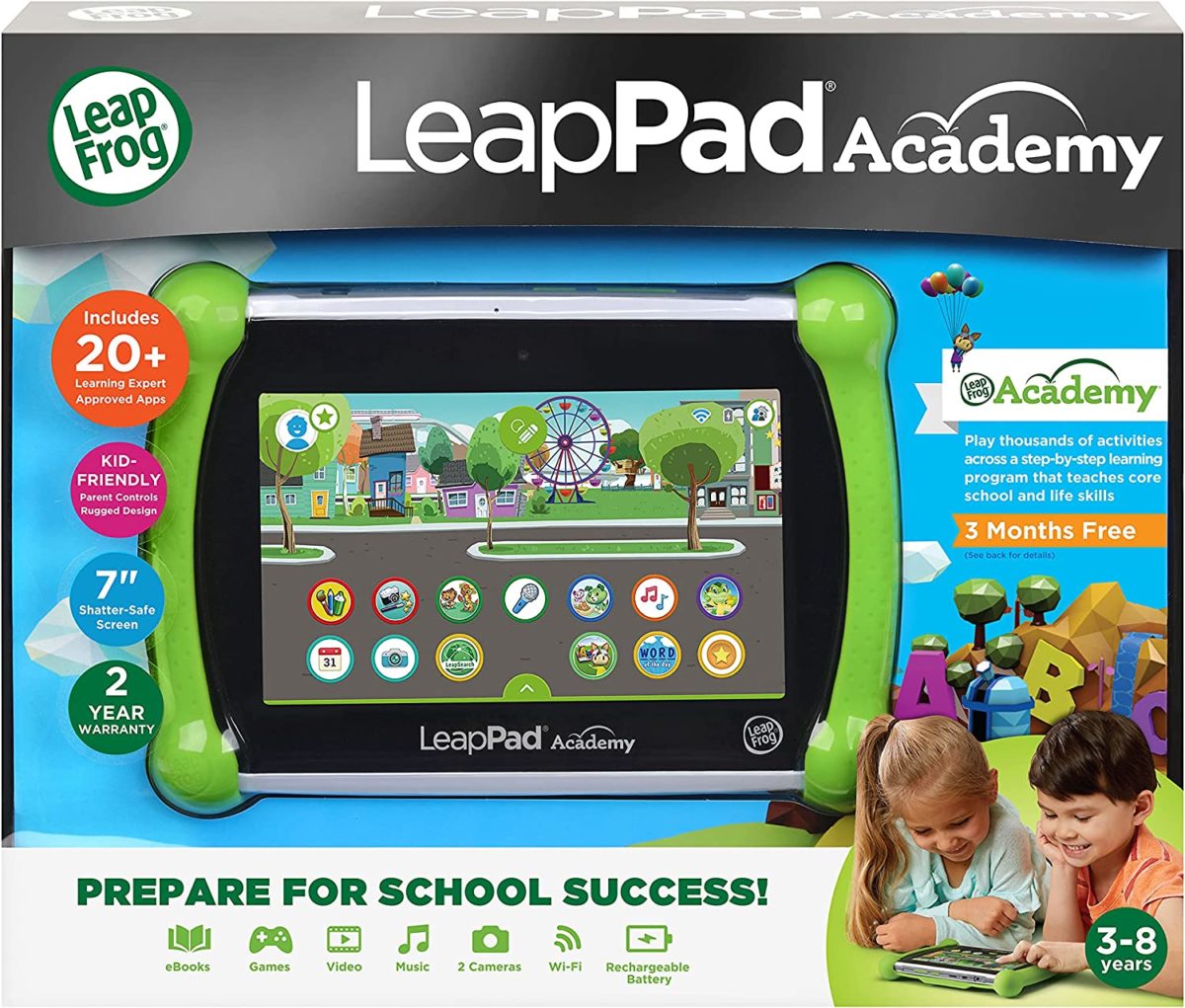 LeapFrog LeapPad Academy Kids’ Learning Tablet, Green – Shop876kids
